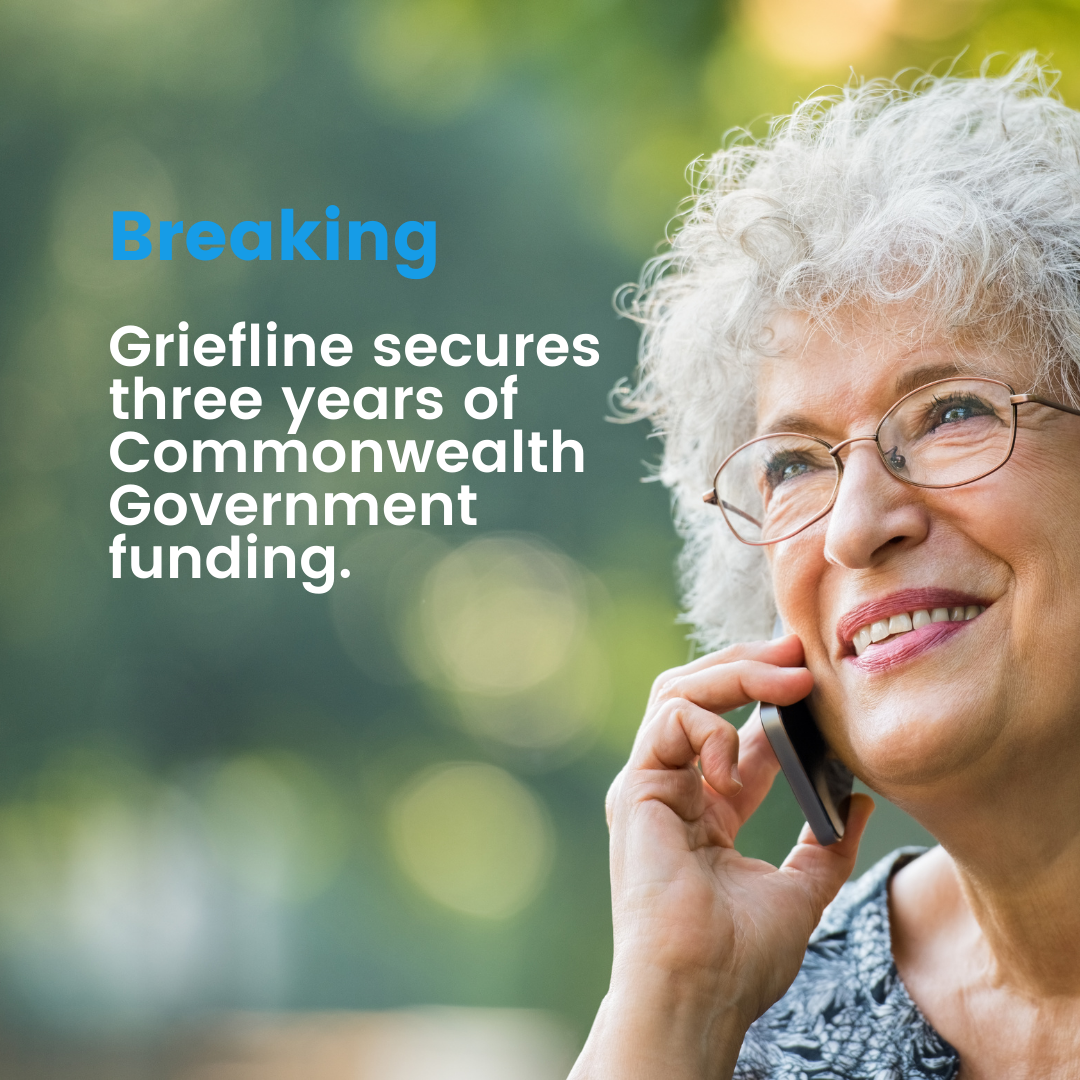 Griefline Secures Three Years Of Commonwealth Government Funding For ...